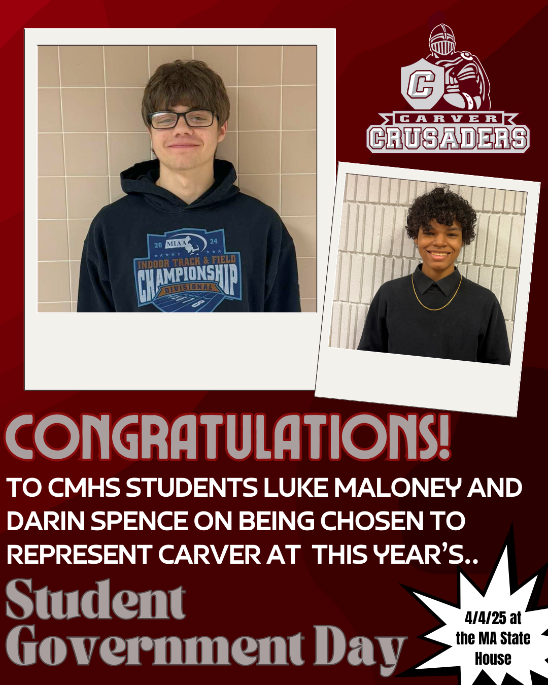 new arrival (1) | Carver Public Schools